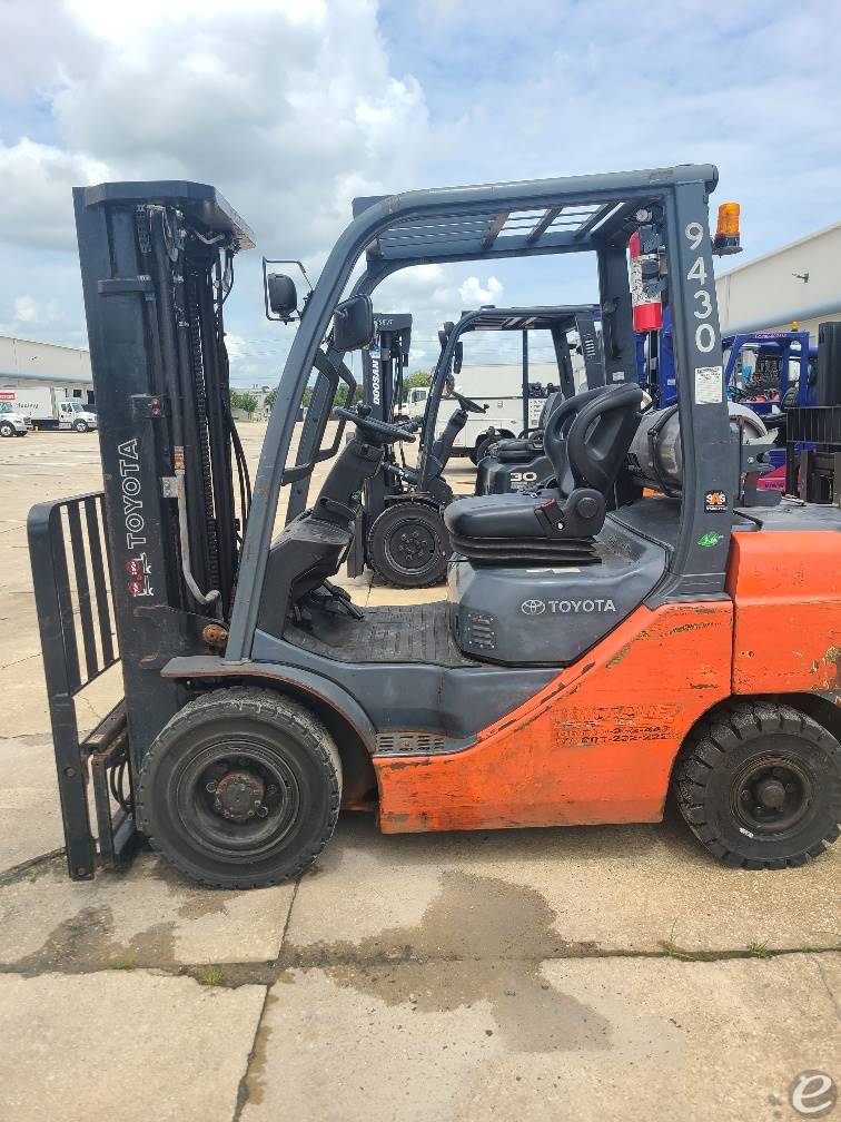 2018 LP Gas Toyota Sit Down Rider 8FGU25 - 123Forklift