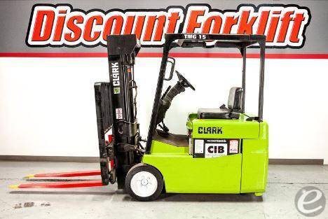 1987 Electric Clark Sit Down Rider TM20 - 123Forklift