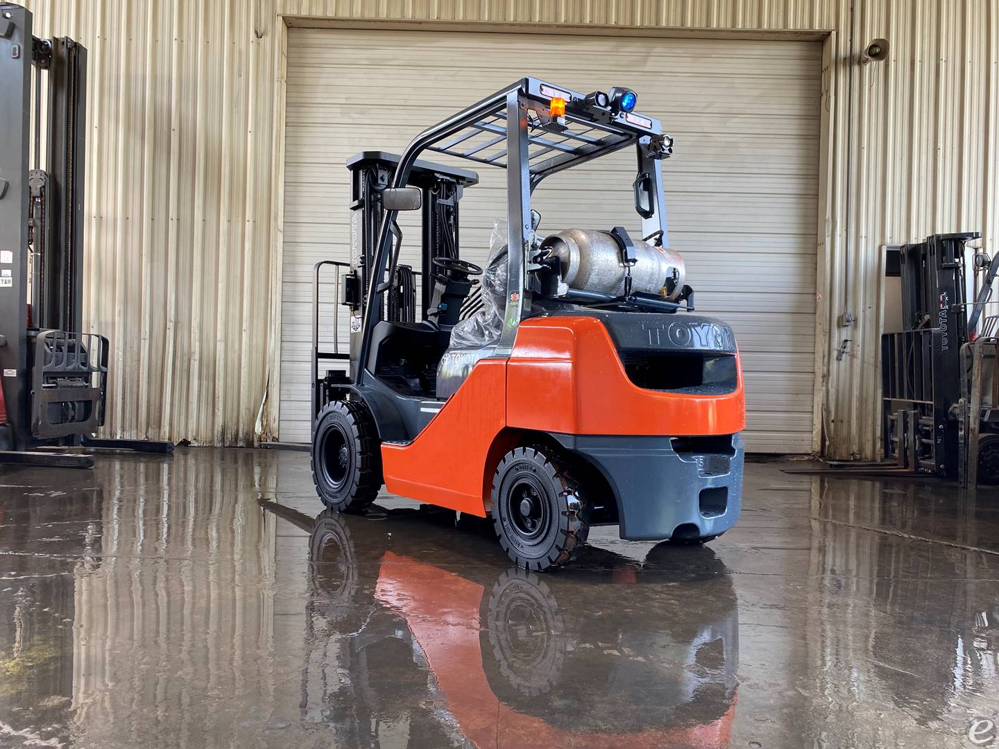 2018 LP Gas Toyota 8FGU25 Pneumatic Tire 4 Wheel Sit Down