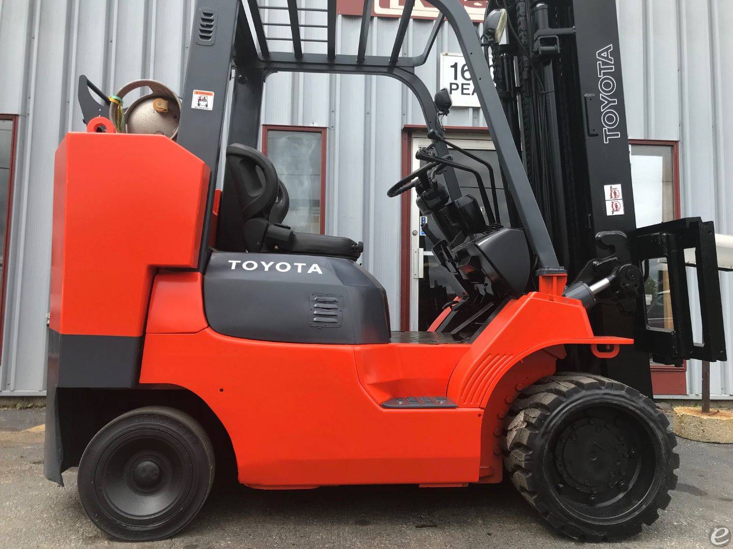 2004 LP Gas Toyota 7FGCU45-BCS Pneumatic Tire 4 Wheel Sit Down