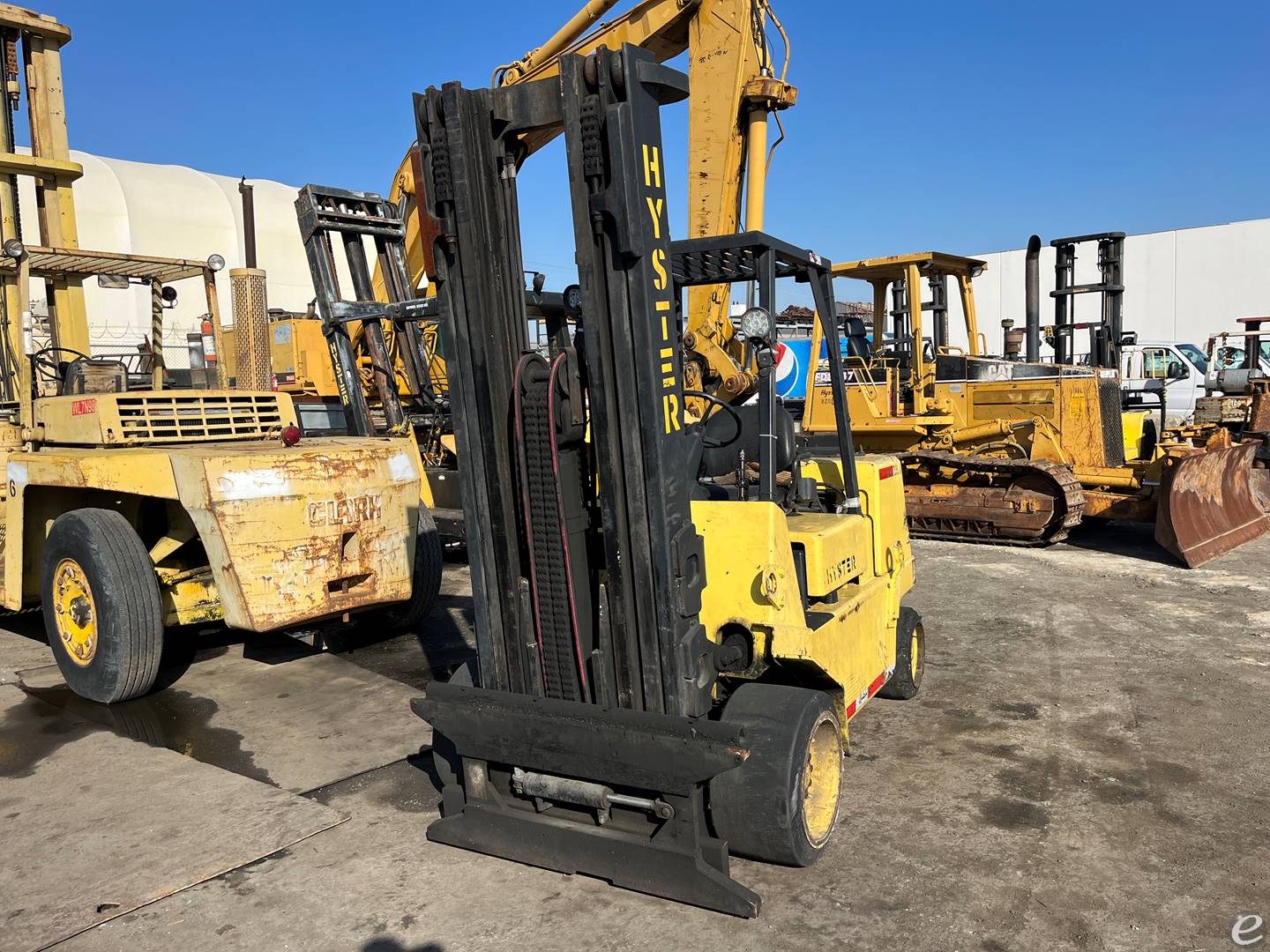 2001 LP Gas Hyster S100xl Cushion Tire 4 Wheel Sit Down (Indoor Warehouse)