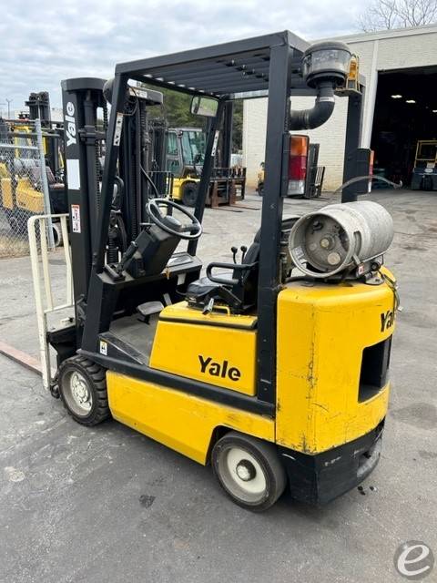 2000 LP Gas Yale GLC040AFNUAE082 Cushion Tire 4 Wheel Sit Down (Indoor ...