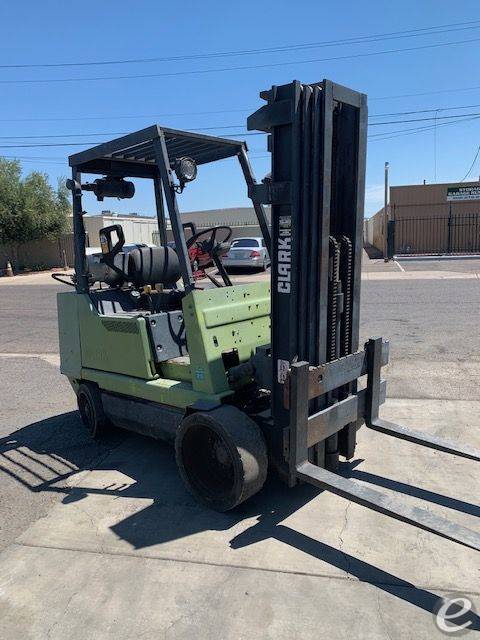 1990 LP Gas Clark Forklift | Eliftruck