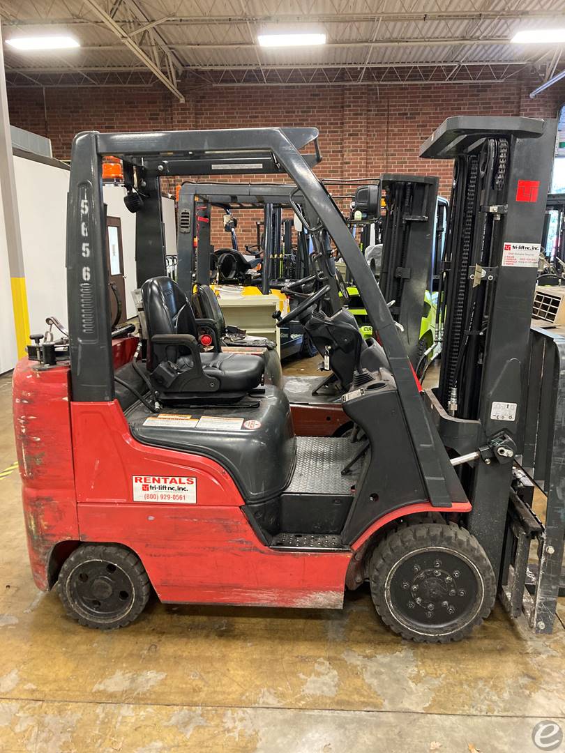 2017 LP Gas Unicarriers CF50 Cushion Tire 4 Wheel Sit Down (Indoor ...