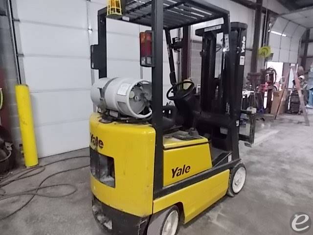 2002 LP Gas Yale GLC030 Cushion Tire 4 Wheel Sit Down (Indoor Warehouse)