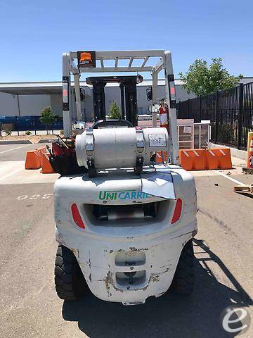 2017 LP Gas Nissan PF60LP Pneumatic Tire 4 Wheel Sit Down