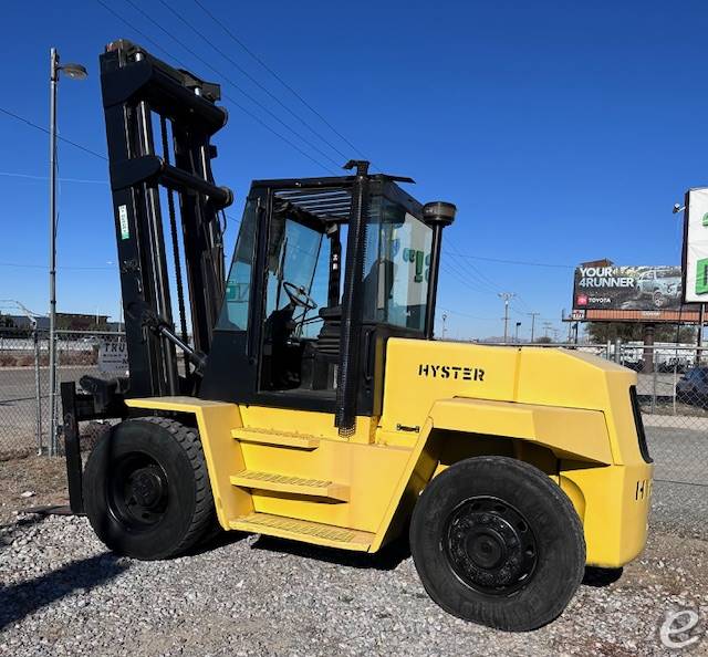 1995 Diesel Hyster Pneumatic Tire 4 Wheel Sit Down | Eliftruck