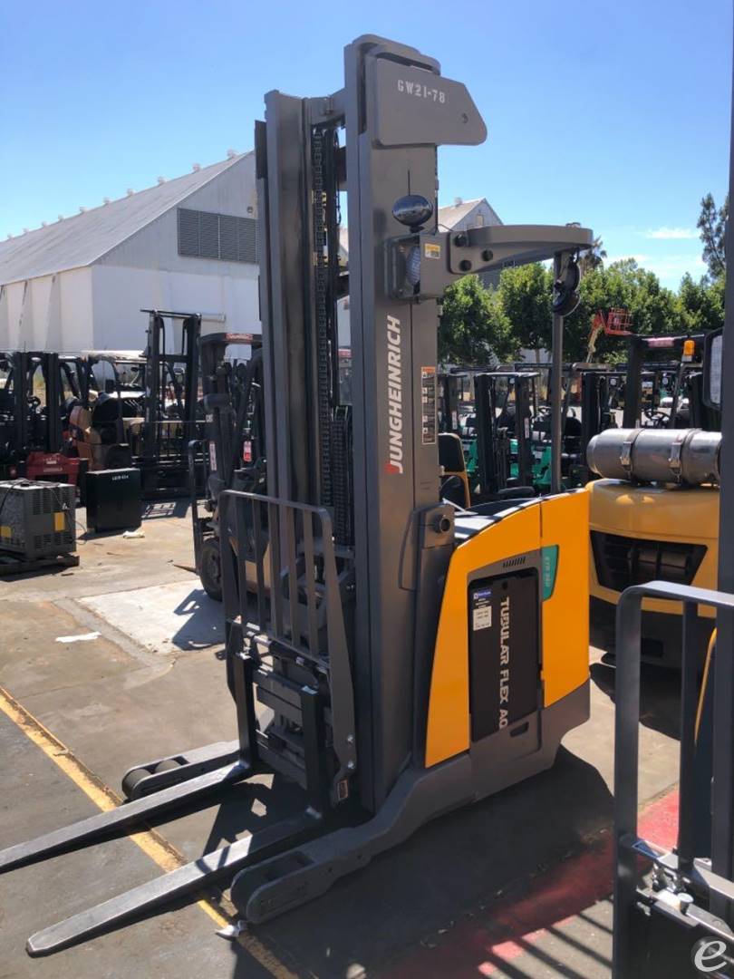 2021 Electric Jungheinrich ETR340A Electric Narrow Aisle Single Reach