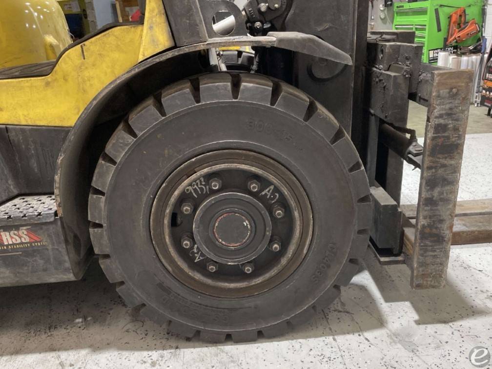 2015 Diesel Hyster Pneumatic Tire 4 Wheel Sit Down | Eliftruck