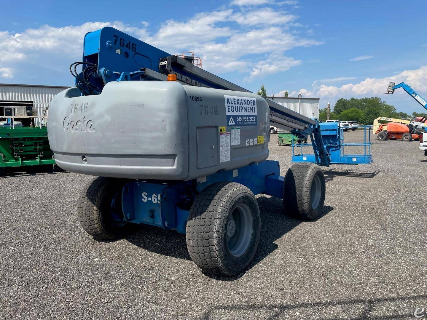 2008 Diesel Genie S65 Articulated Boom