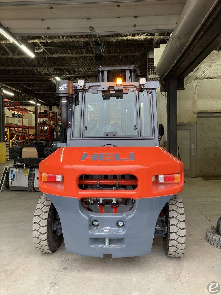 2022 Diesel Heli CPCD70-DE1G Pneumatic Tire 4 Wheel Sit Down