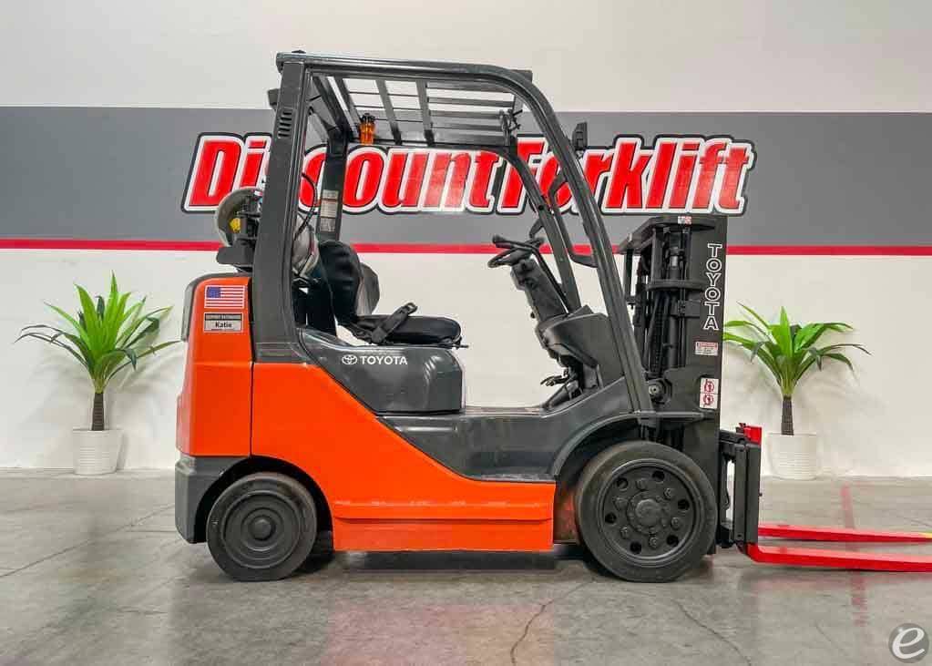 2015 LP Gas Toyota Forklifts 8FGCU25 - 123Forklift