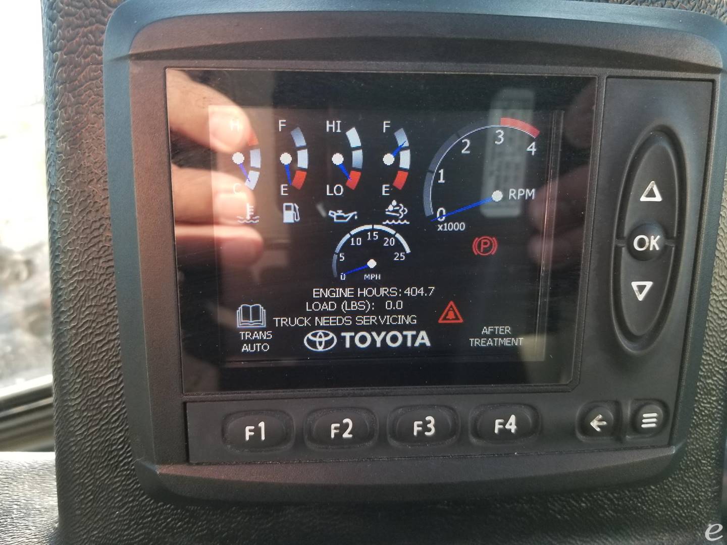 2019 Diesel Toyota THD3600-24 Pneumatic Tire 4 Wheel Sit Down