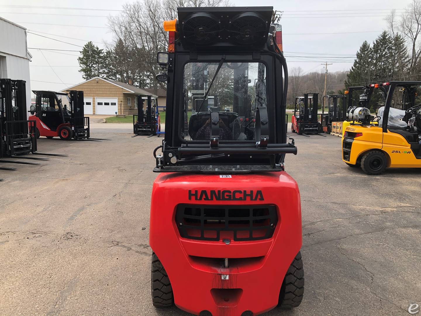 2022 LP Gas Hangcha CPYD30-XW71F (FP30) Pneumatic Tire 4 Wheel Sit Down