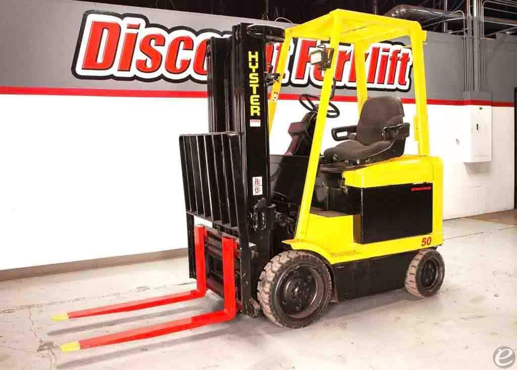 2013 Electric Hyster E50XM Electric 4 Wheel Sit Down