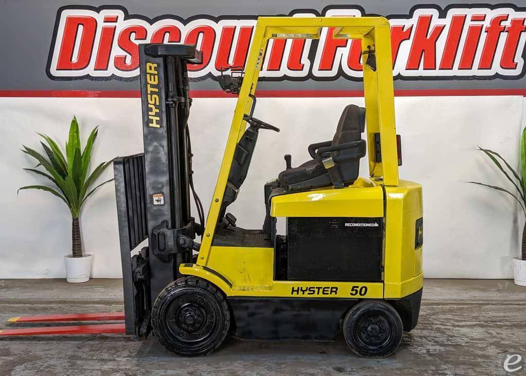 1998 Electric Hyster E50XM Electric 4 Wheel Sit Down