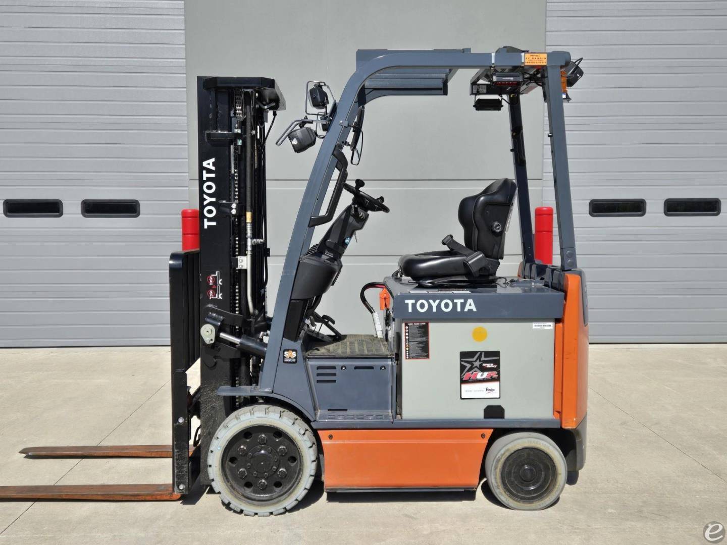 2020 Electric Toyota Forklifts 8FBCU25 - 123Forklift