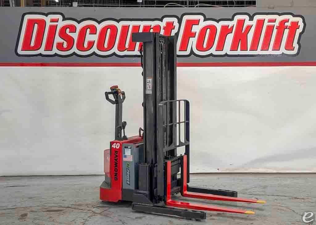 2019 Electric Raymond Electric Walkie Straddle Stacker | Eliftruck