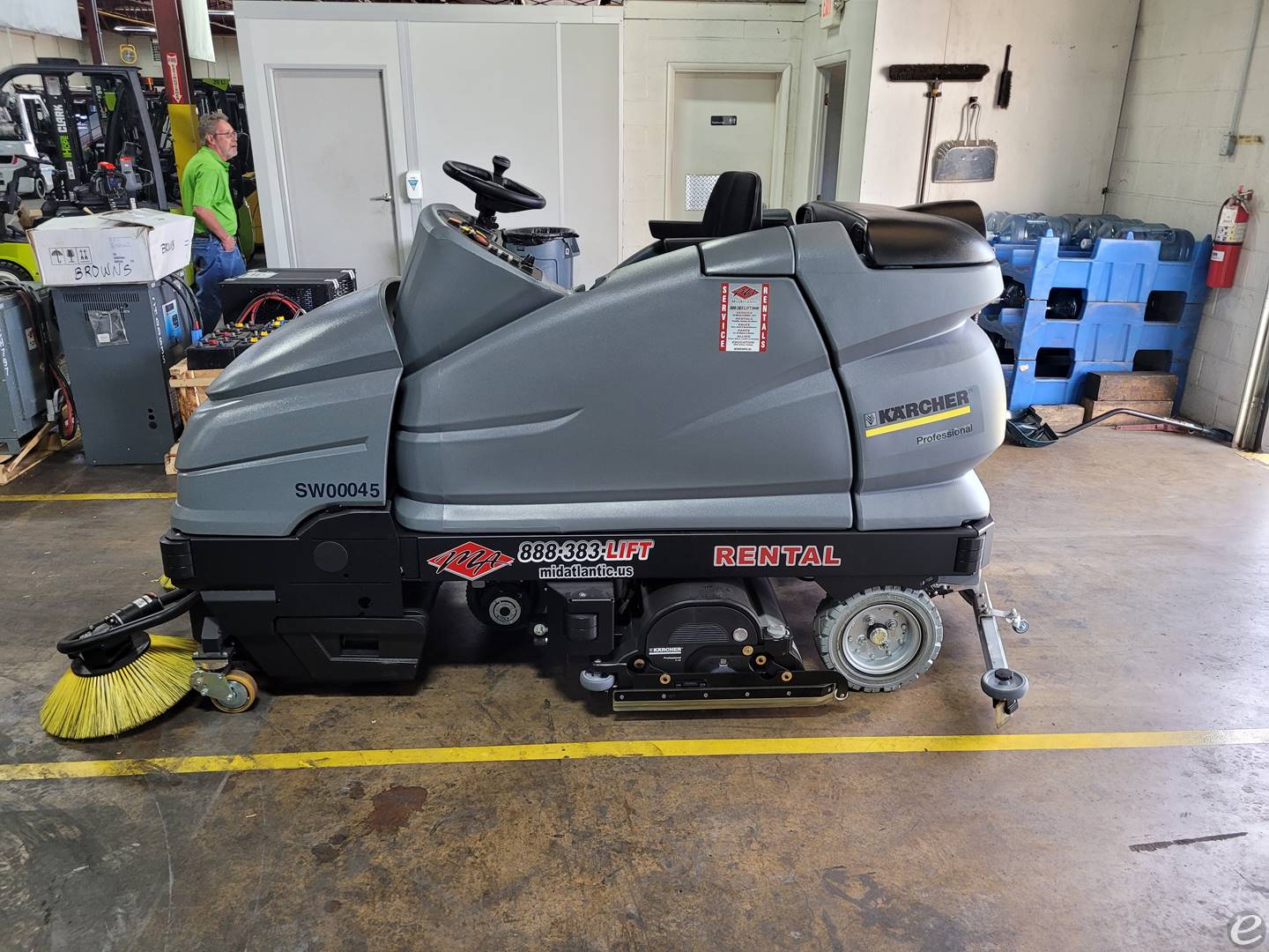 2022 Electric Karcher Rider Sweeper/Scrubbers | Eliftruck