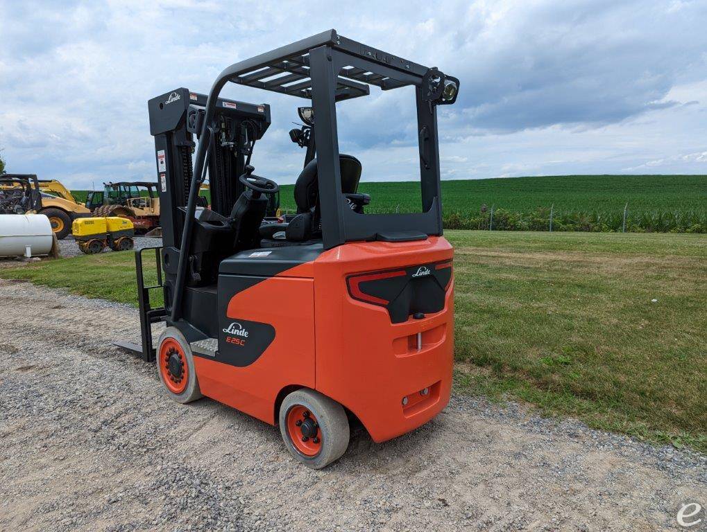 2020 Electric Linde E25C Electric 4 Wheel Sit Down