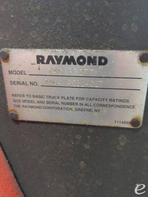 2011 Electric Raymond 740 R35TT Electric Narrow Aisle Single Reach