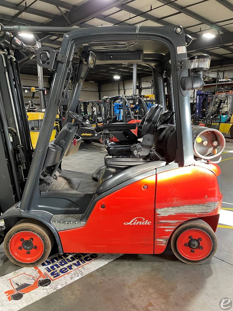 2008 LP Gas Linde H20CT-600 Cushion Tire 4 Wheel Sit Down (Indoor ...