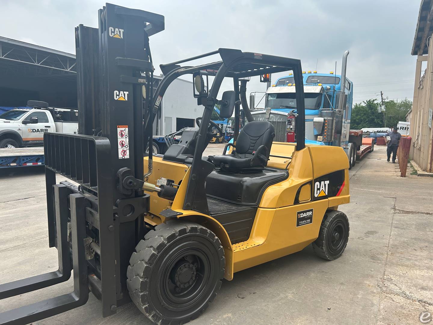 2017 Diesel Cat Forklifts DP55N - 123Forklift