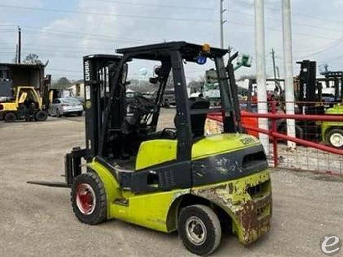 2010 Diesel Clark C25D Pneumatic Tire 4 Wheel Sit Down