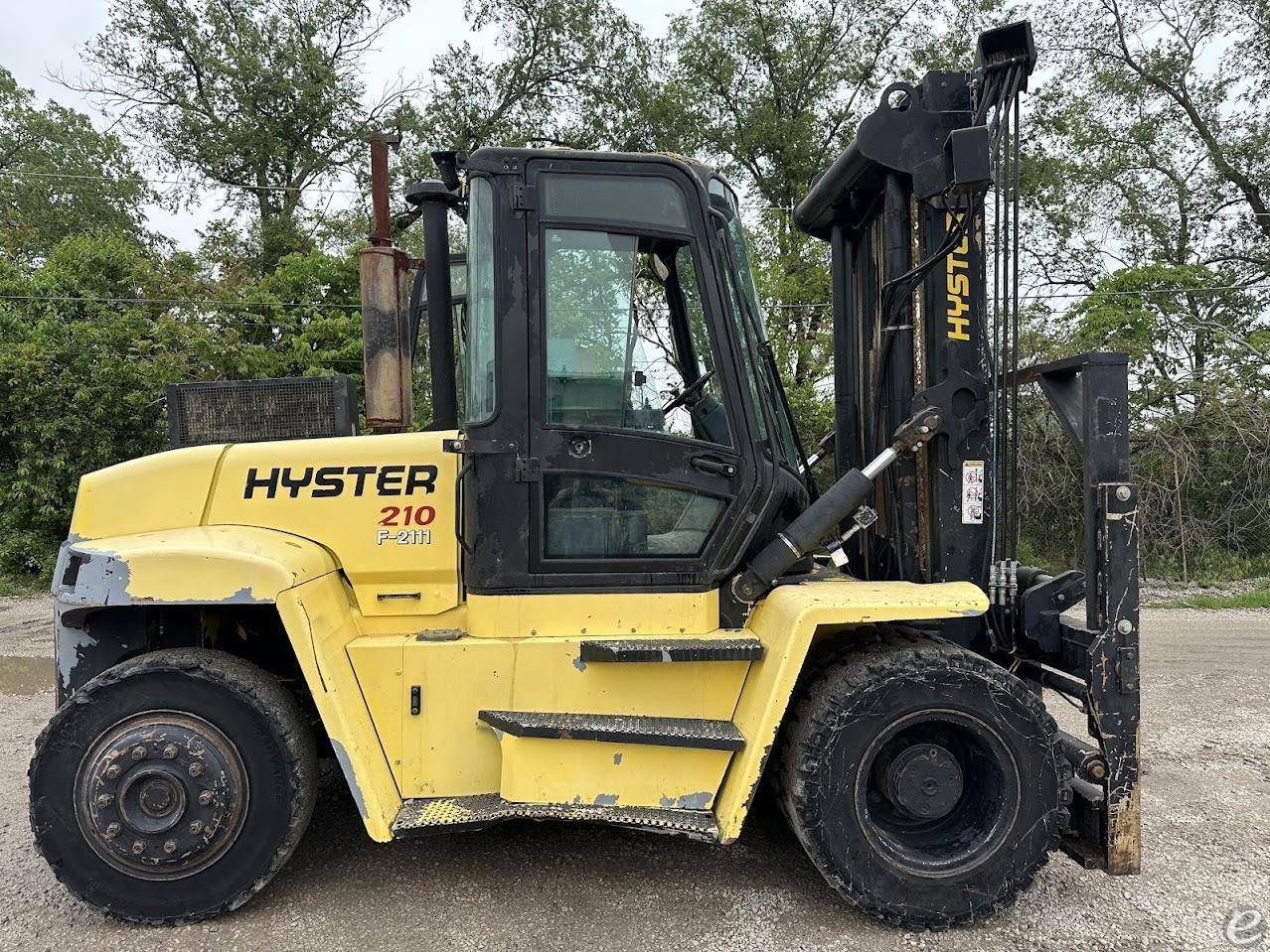 LP Gas Hyster Pneumatic Tire 4 Wheel Sit Down | Eliftruck