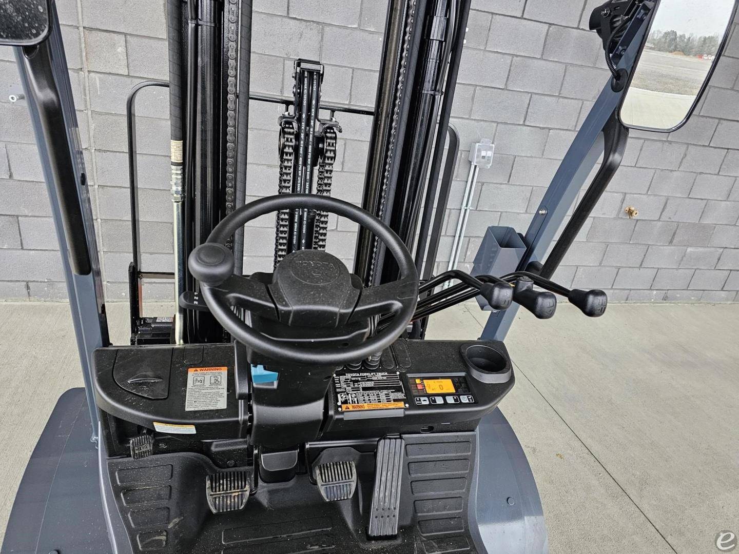 2023 LP Gas Toyota 8FGU25 Pneumatic Tire 4 Wheel Sit Down