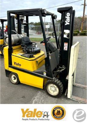 2000 LP Gas Yale GLC040AFNUAE082 Cushion Tire 4 Wheel Sit Down (Indoor ...