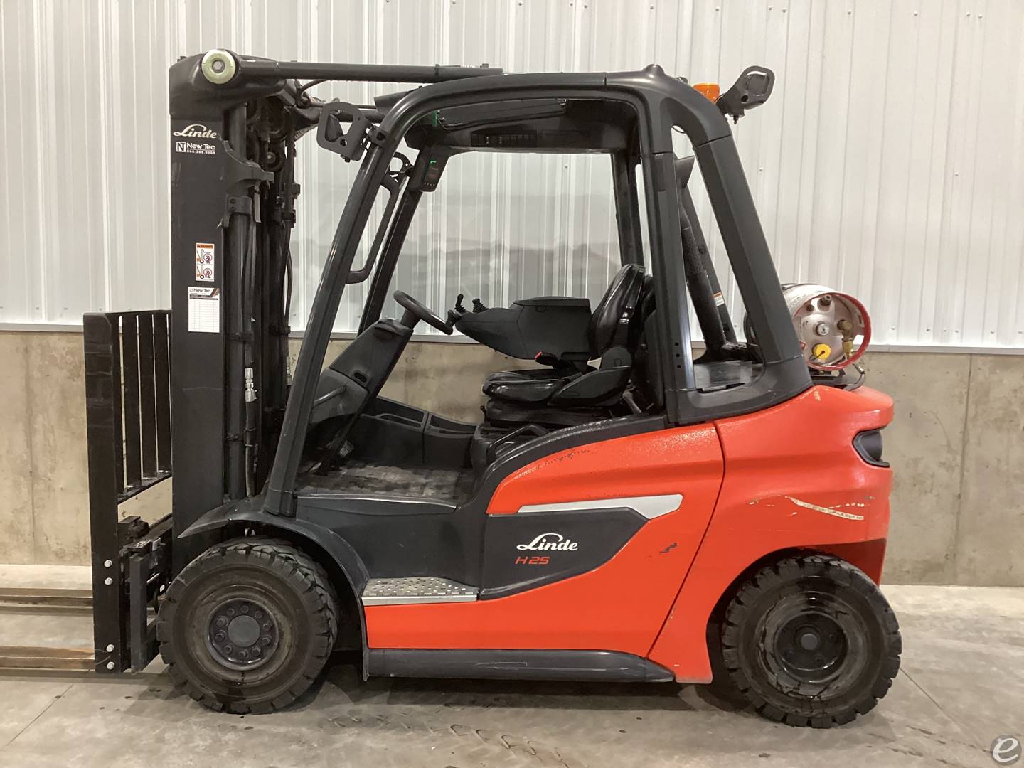 2021 LP Gas Linde H25T Pneumatic Tire 4 Wheel Sit Down