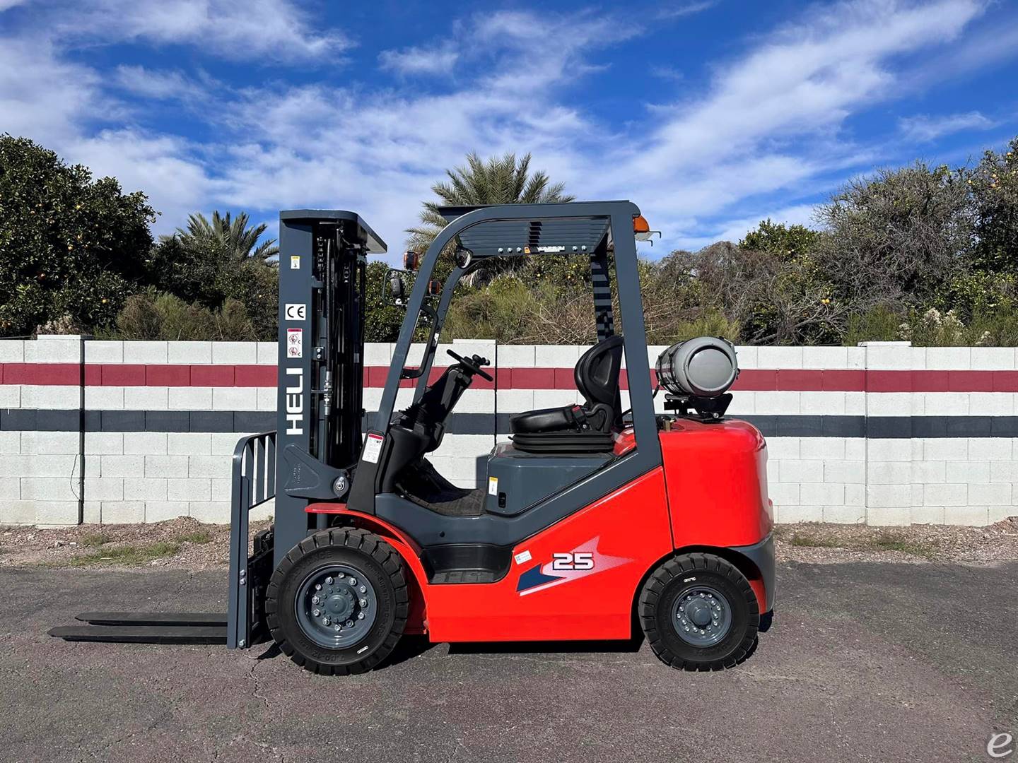 2023 LP Gas Heli CPYD-25 Pneumatic Tire 4 Wheel Sit Down