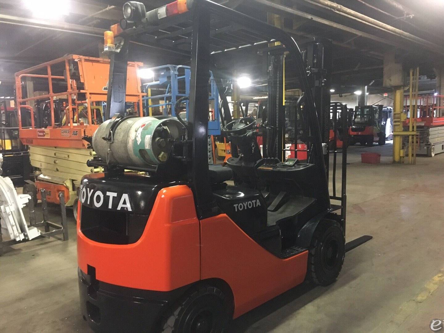 2019 LP Gas Toyota 8FGU18 Pneumatic Tire 4 Wheel Sit Down