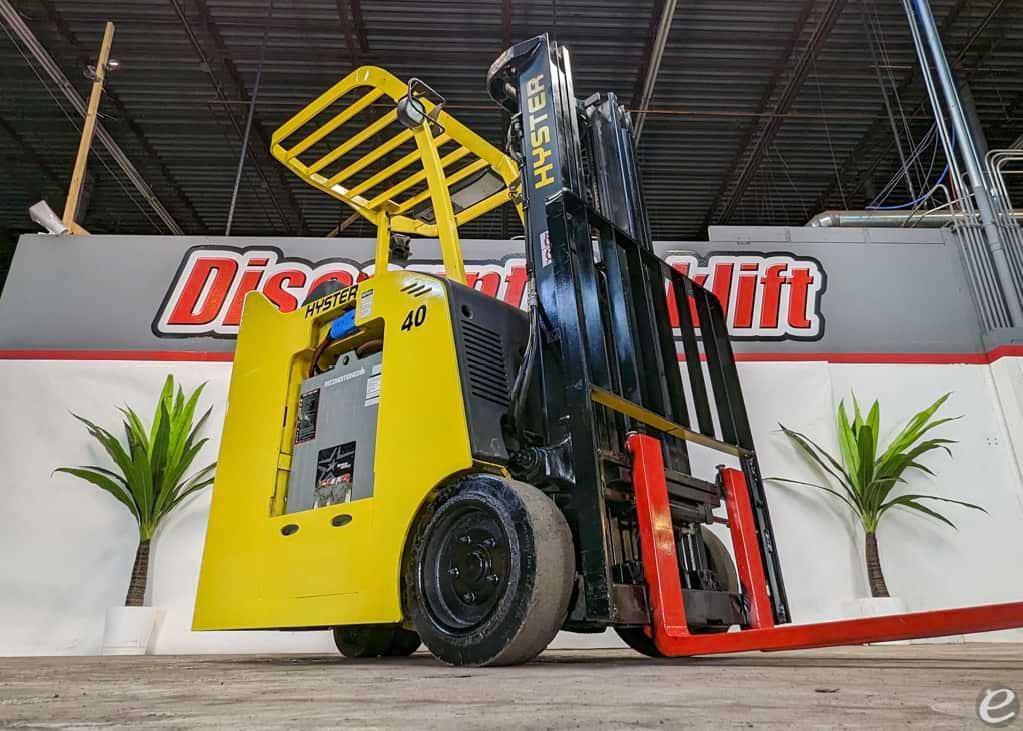 2014 Electric Hyster E40HSD Electric Walkie Counterbalanced Stacker