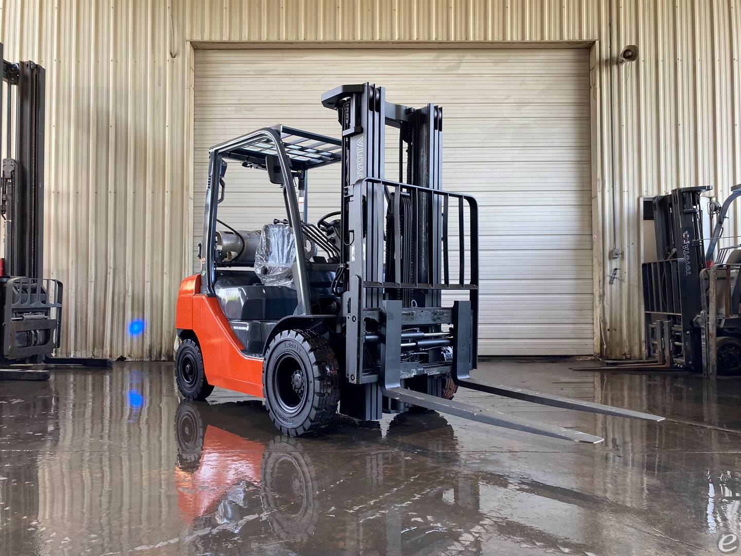 2018 LP Gas Toyota 8FGU25 Pneumatic Tire 4 Wheel Sit Down