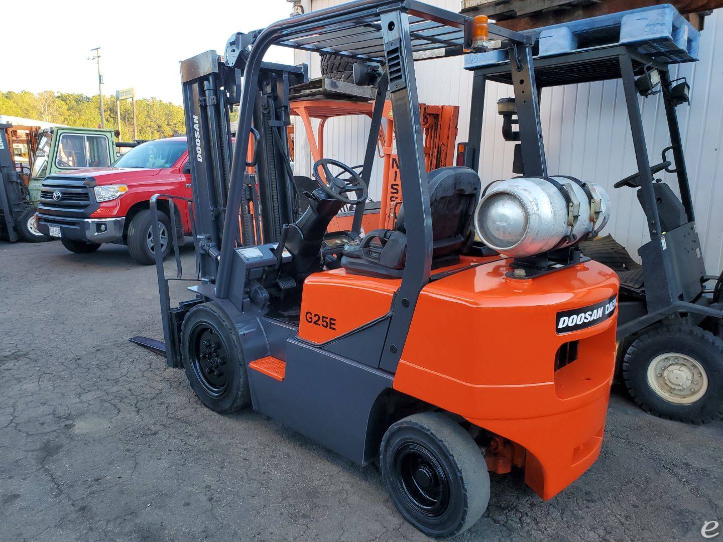 2006 LP Gas Doosan G25E-3 Pneumatic Tire 4 Wheel Sit Down