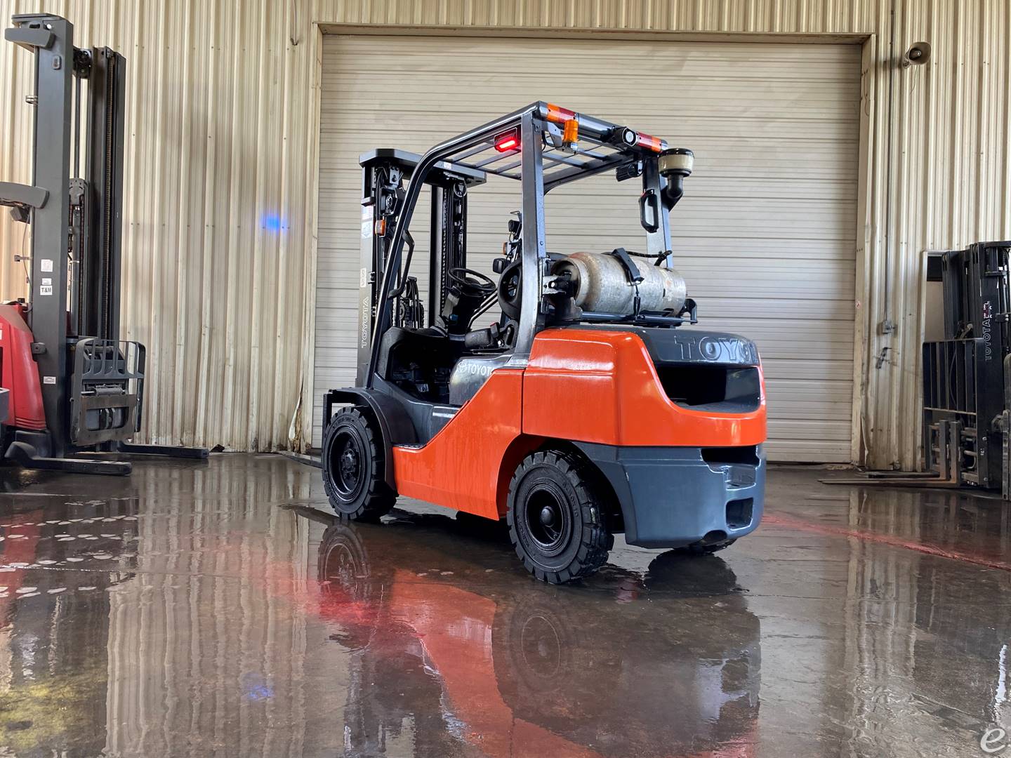 2018 LP Gas Toyota 8FGU30 Pneumatic Tire 4 Wheel Sit Down