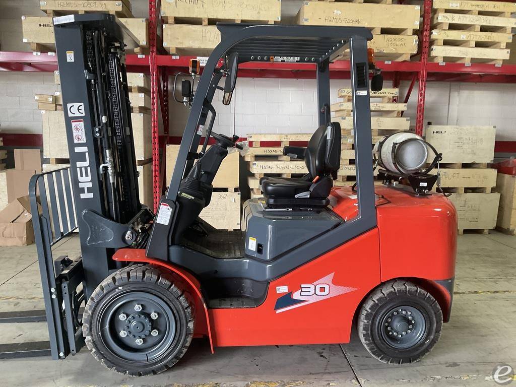 2022 Heli Pneumatic Tire 4 Wheel Sit Down | Eliftruck