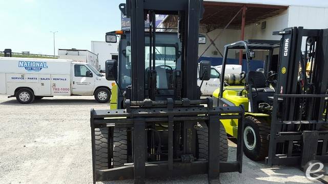 2014 Diesel Clark C70 Pneumatic Tire 4 Wheel Sit Down
