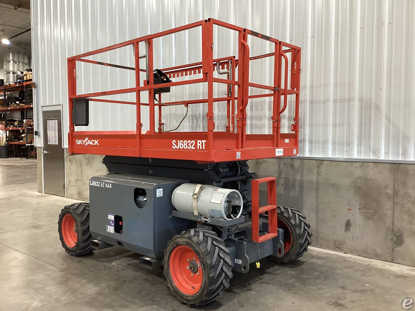 2021 Dual Fuel Skyjack SJ6832RT Rough Terrain