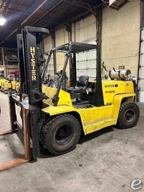 1988 LP Gas Hyster Pneumatic Tire 4 Wheel Sit Down | Eliftruck