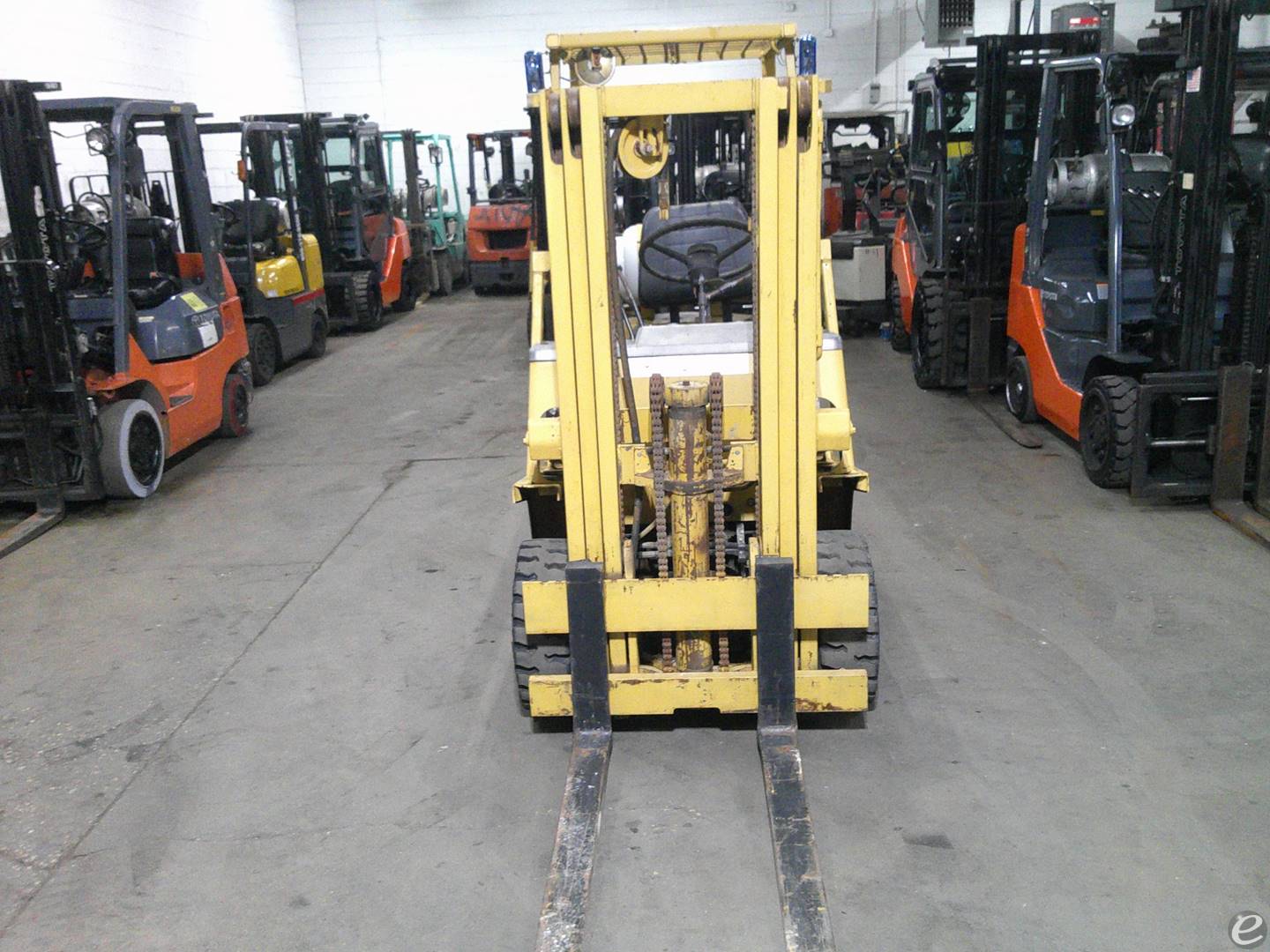 1984 LP Gas Toyota Sit Down Rider 42-4FGC20 - 123Forklift