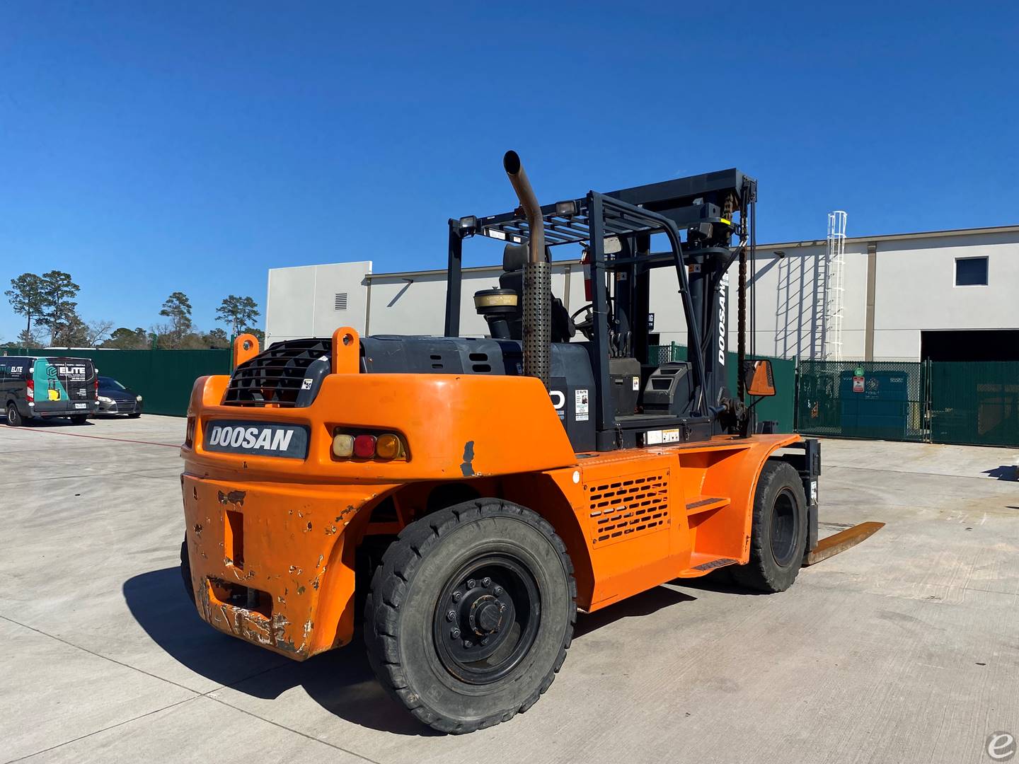 2013 Diesel Doosan D160S-5 Pneumatic Tire 4 Wheel Sit Down
