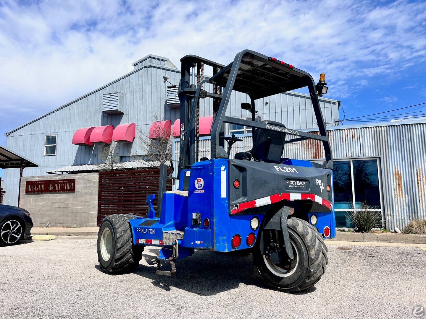2016 Diesel Princeton PB55 Truck Mounted Forklift (Sod Loaders)