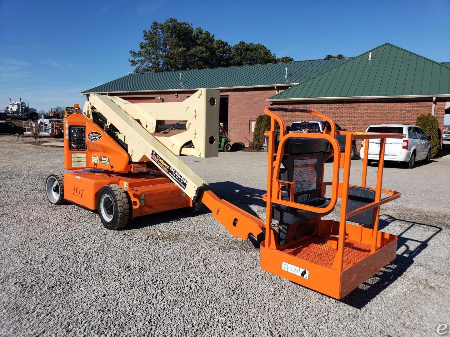 2011 Electric JLG E400AN Articulated Boom