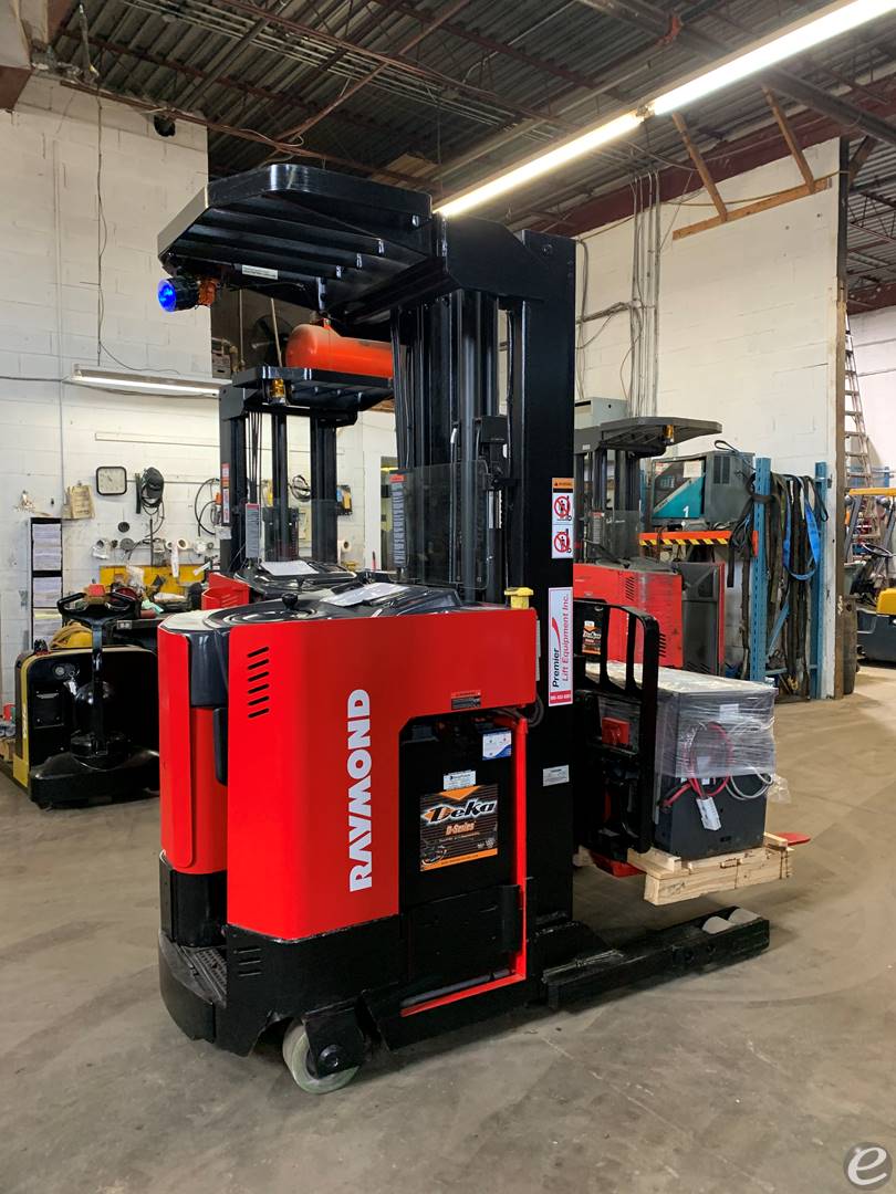 2013 Electric Raymond EZ R40TT Electric Narrow Aisle Single Reach