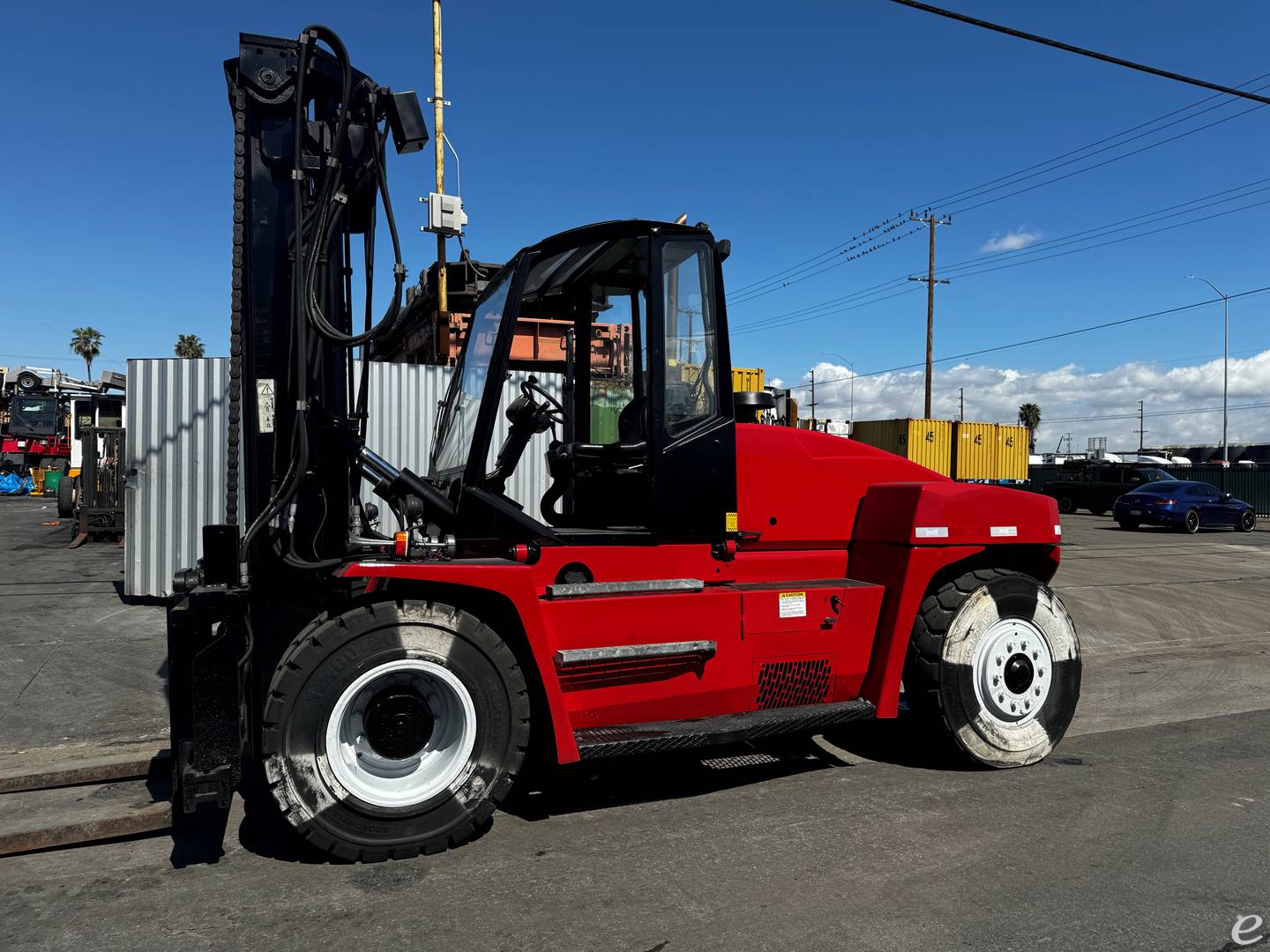 2006 Diesel Kalmar Rough Terrain Forklifts DCE 140-6 - 123Forklift