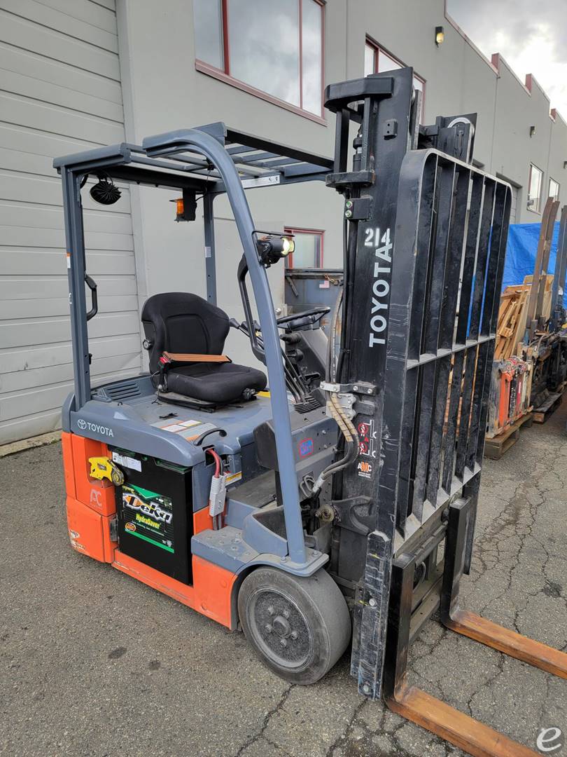 2016 Electric Toyota 8FBE18U Electric 3 Wheel Sit Down