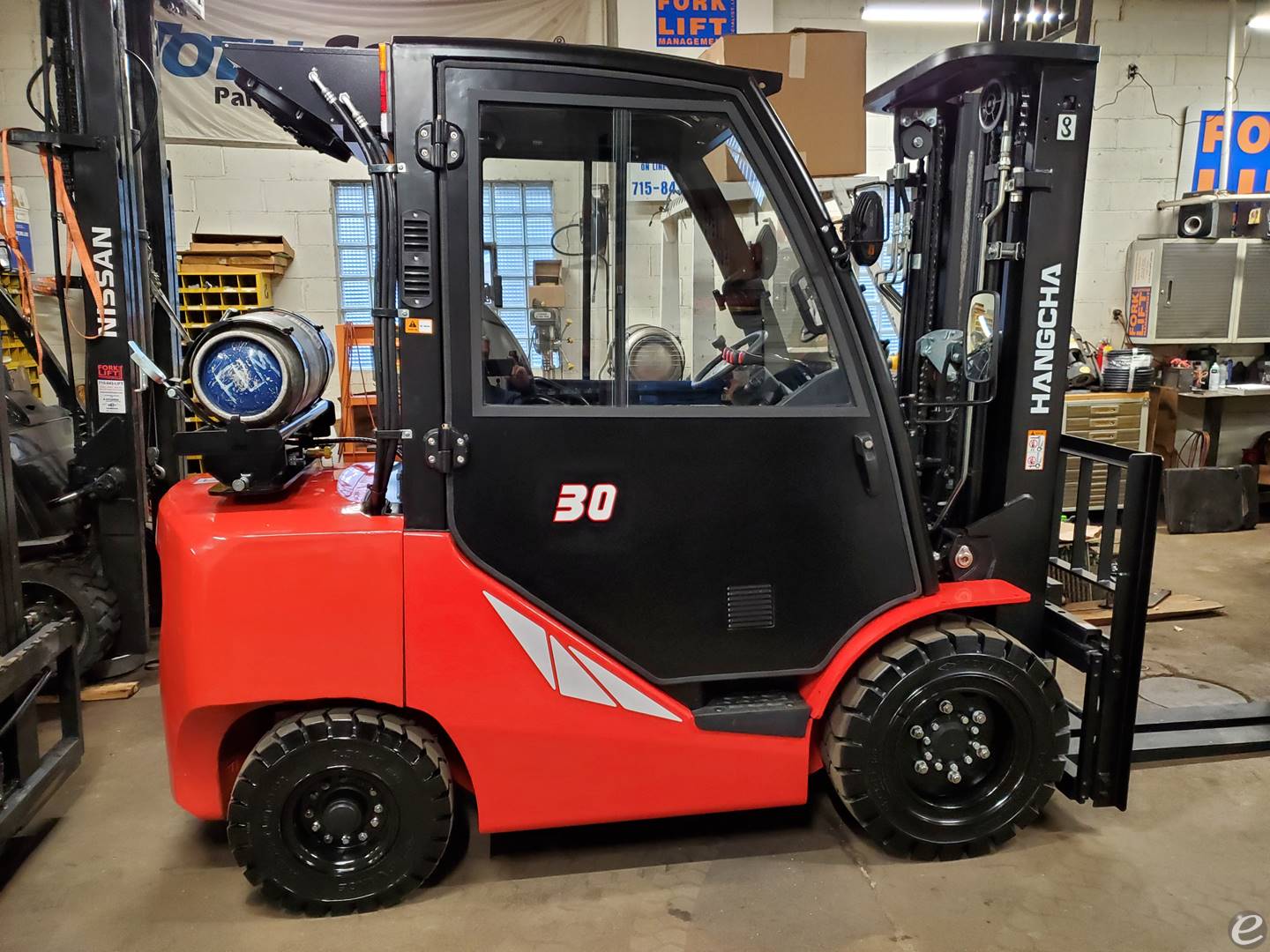 2022 LP Gas Hangcha FP30 Pneumatic Tire 4 Wheel Sit Down